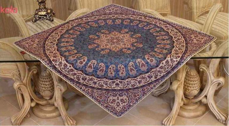 Termeh Tablecloth Luxurious with Persian Paisley Pattern 45 - ShopiPersia