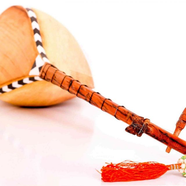Dutar Dotar Musical instrument, Bakhshandeh Model zinat21 | ShopiPersia