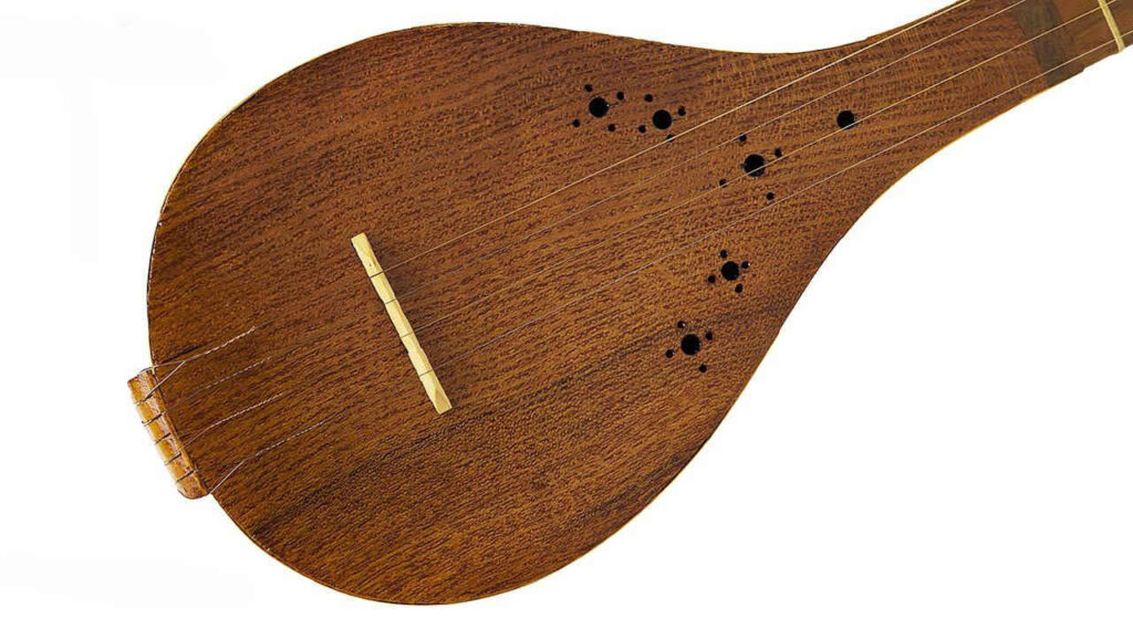 Persian Setar Instrument Handcrafted by Azizi Model Economy - ShopiPersia