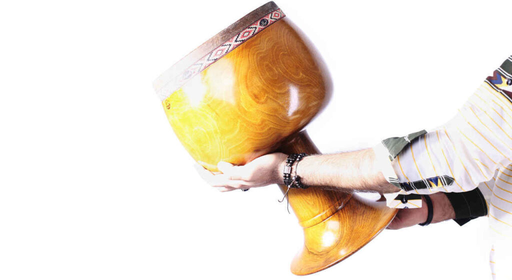 Tombak Persian Drum Instrument Shirani Model 4 Stamps - ShopiPersia