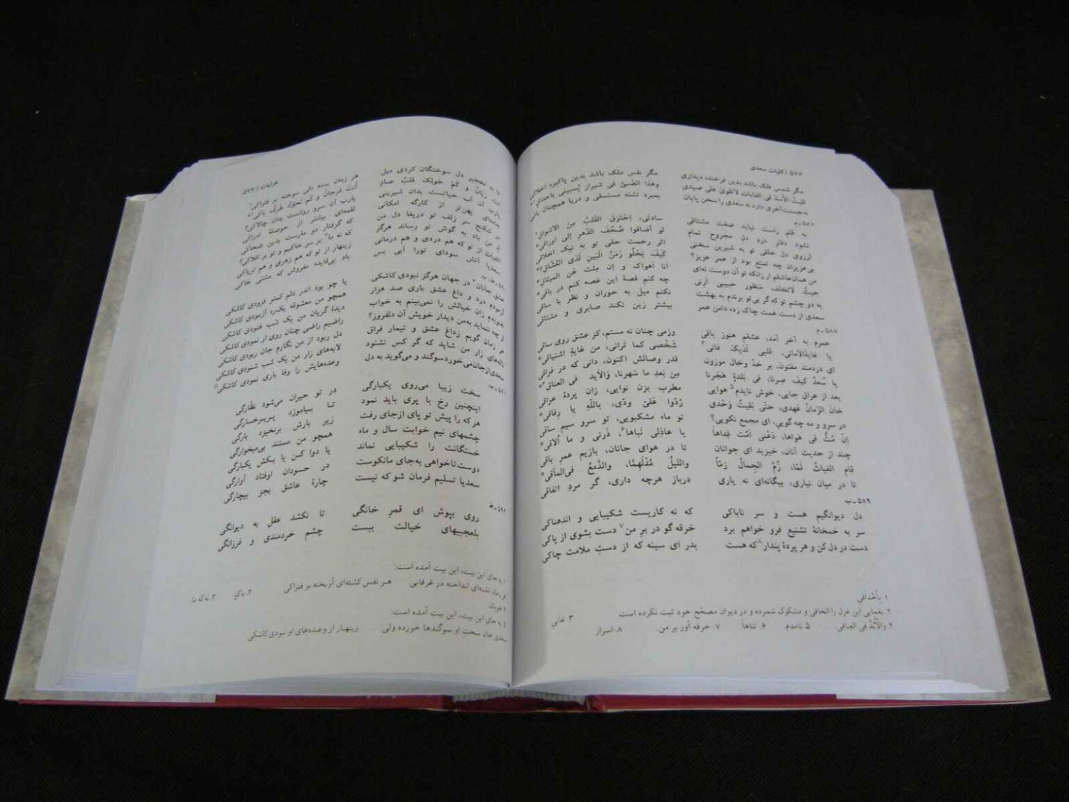 Complete Works of Saadi Shirazi Book / Koliyat (Farsi) - ShopiPersia