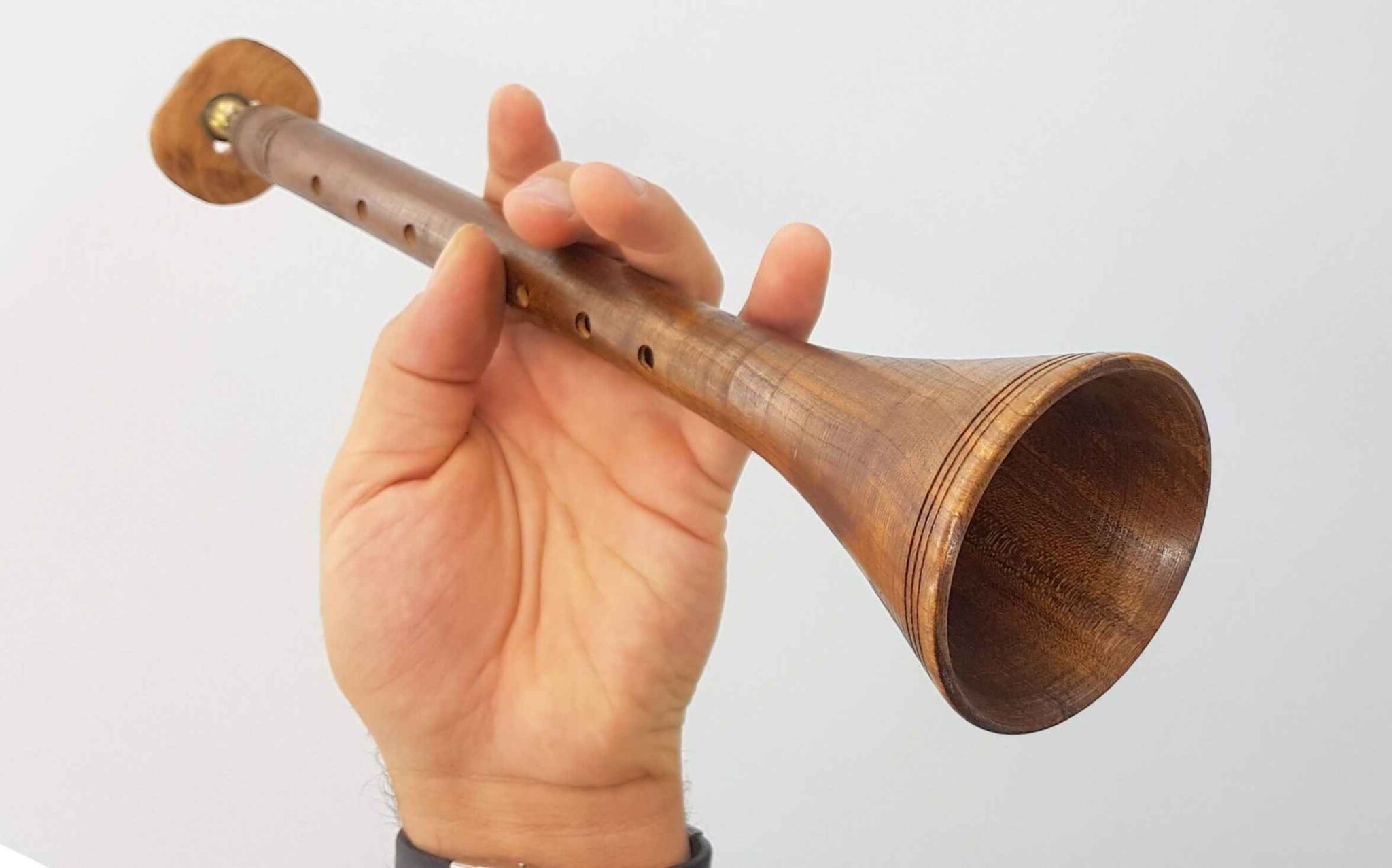 Persian Sorna Woodwind Instrument Model Khoramabad - ShopiPersia