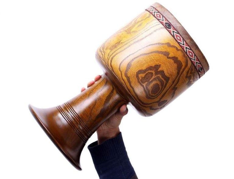 Tombak Persian Drum Instrument Shirani Model European Ash - ShopiPersia