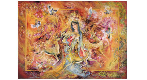 Miniatures Art Works of Mahmoud Farshchian | ShopiPersia