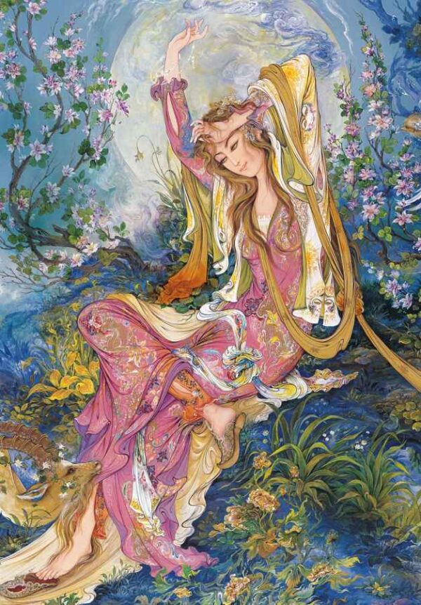 Selected Miniature Painting Arts Work of Farshchian - ShopiPersia