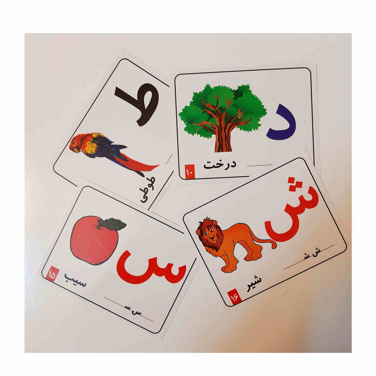 Farsi Flashcards for Learning Persian Alphabet and Numbers - ShopiPersia