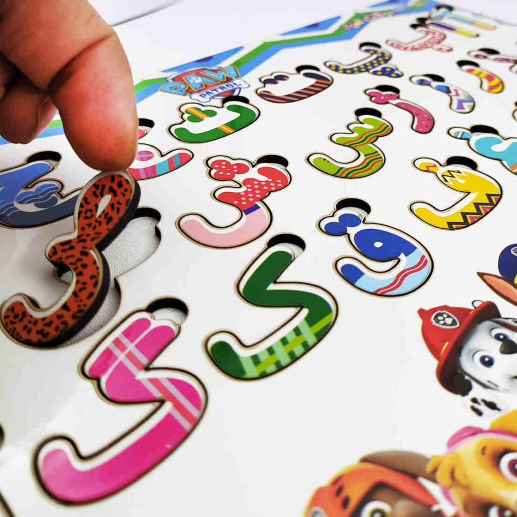 Persian Alphabet Educational Board for Children - ShopiPersia