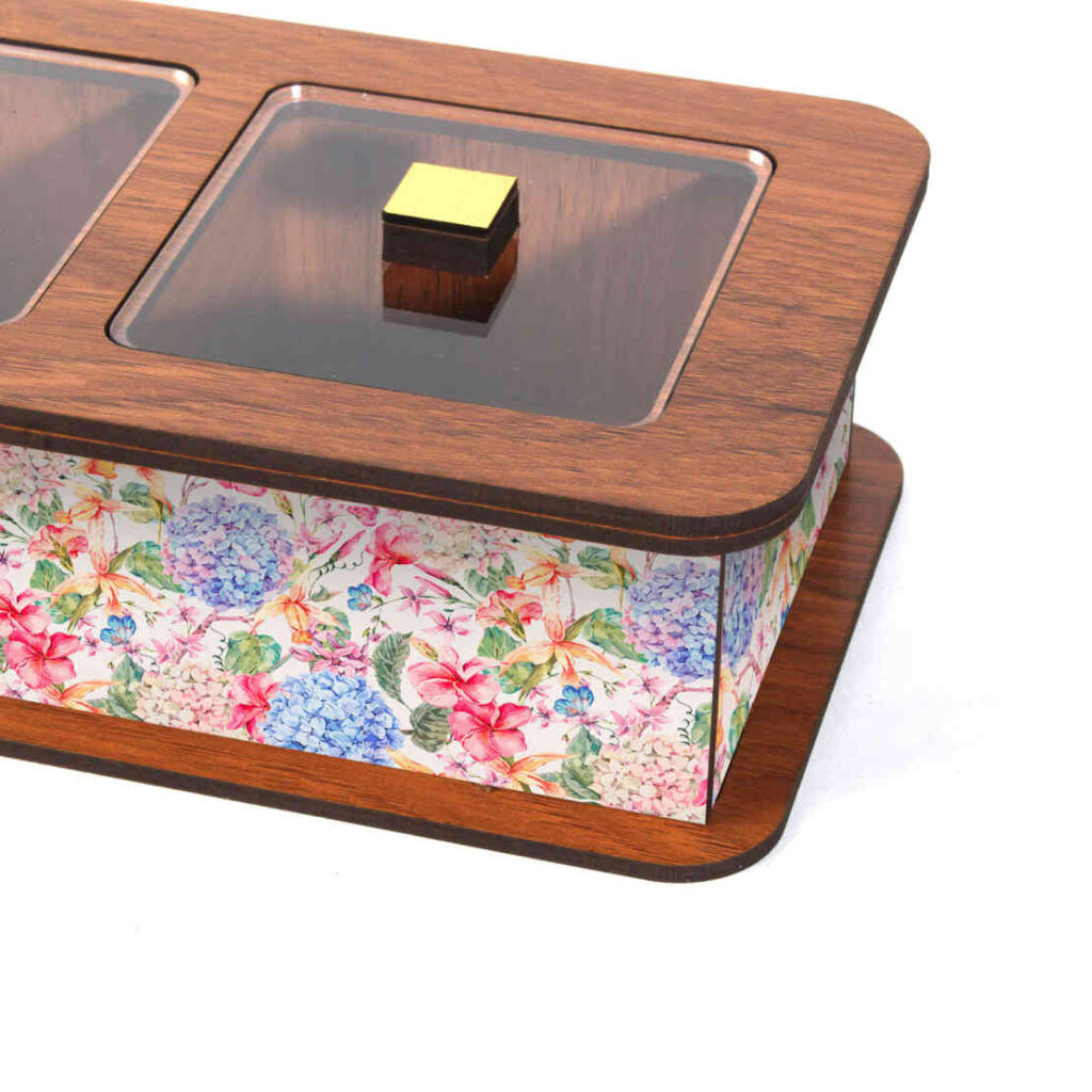 Persian Wooden Tea Bag Box Model 7031 - ShopiPersia