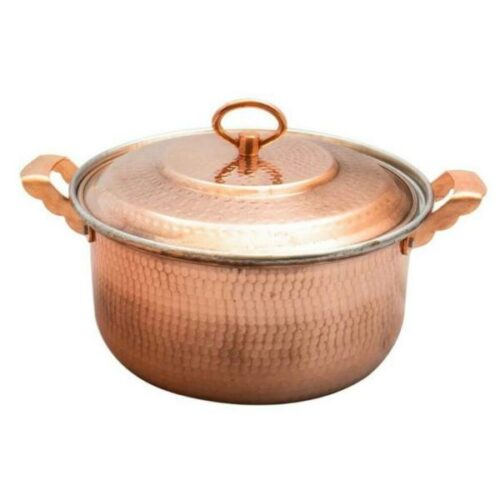 Persian Copper Stock Pot - Traditional Hammered Cooking Style Fara ...