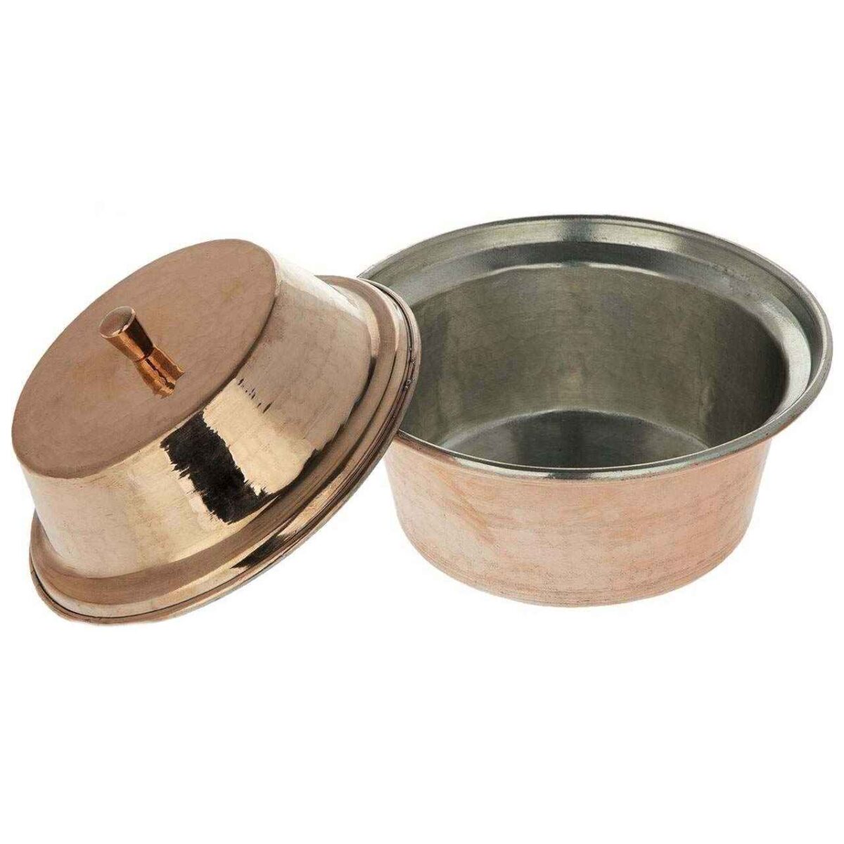 Persian Copper Stock Pot Hammered with Traditional Style Pot W542 ...