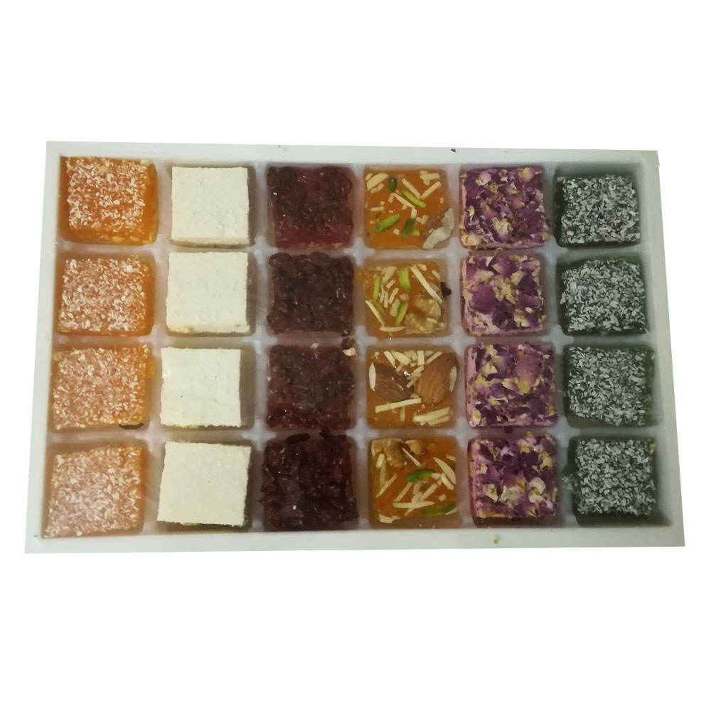 Persian Lari Masghati Halva Infused with Flower Petals, 400 gr (3x ...