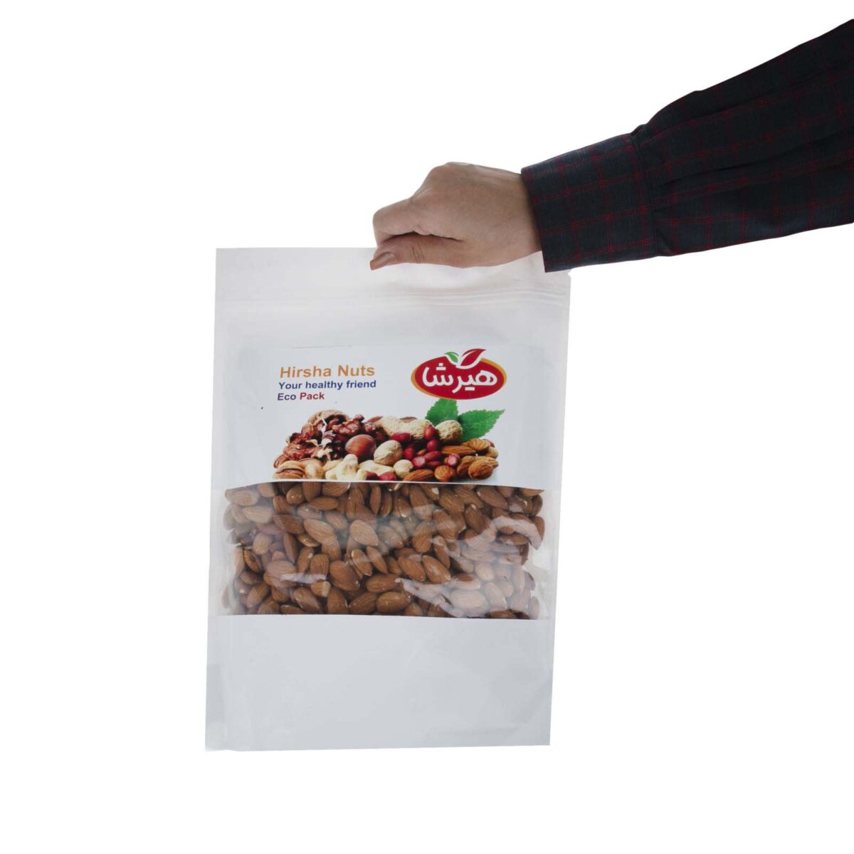 Roasted Unshelled Almonds - 100% Organic & Delicious - 1000 grams ...