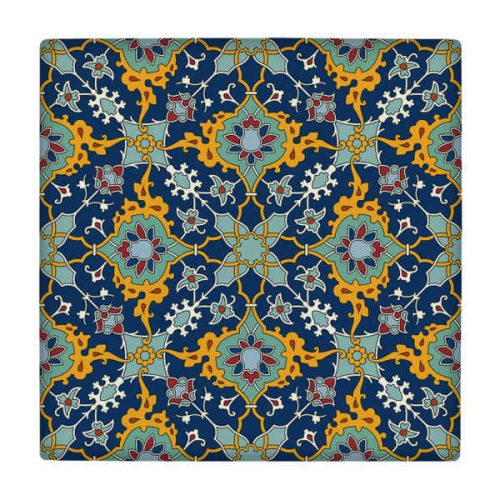 Decorative Persian Framed Ceramic Tile - wk200 - ShopiPersia