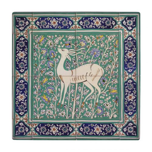 Persian Ceramic Tile Tableau Model Golzari » ShopiPersia