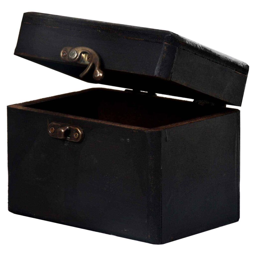 Wooden Box for Gift Giving with Persian Inspired Pattern Del & Jan Poem ...