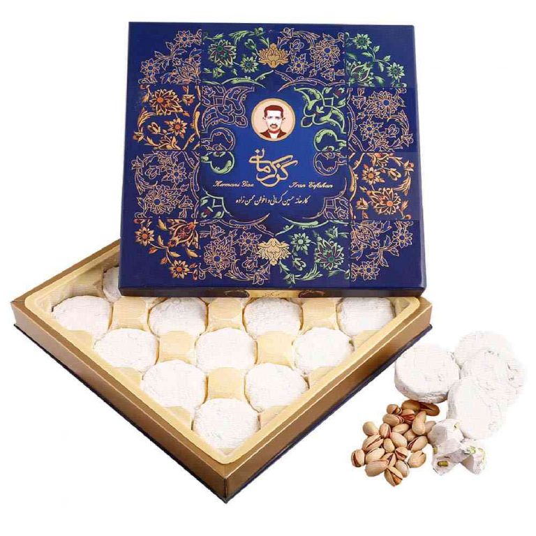 Kermani Persian Gaz - 28% Pistachio & Almond Traditional Rosewater ...