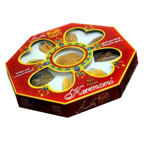 Persian Poolaki Brittle & Crunchy Candy Mixed Flavors (2-Pack ...