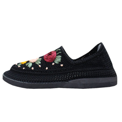 Giveh Shoes Handcrafted Breathable Persian Footwear Flower - ShopiPersia