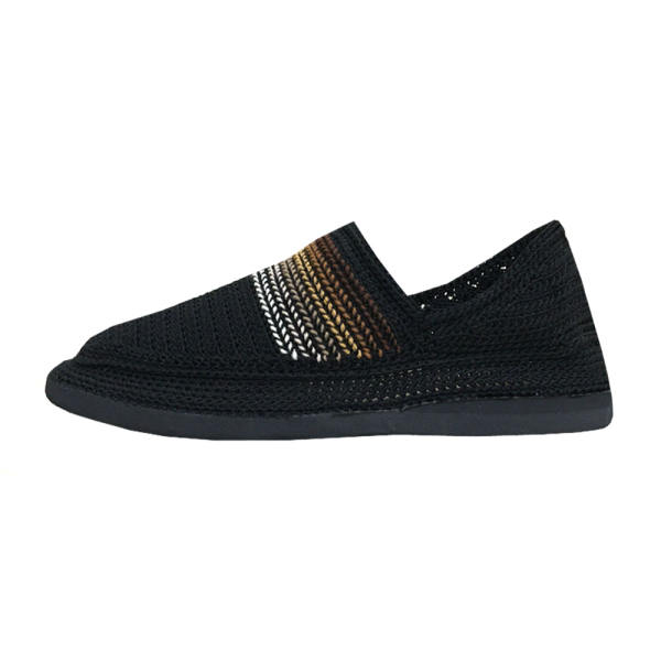 Handmade Black Giveh Klash Shoes - ShopiPersia