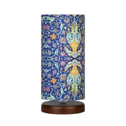 Minimalist Persian Wooden Table Lamp & Bedside Handcrafted - ShopiPersia