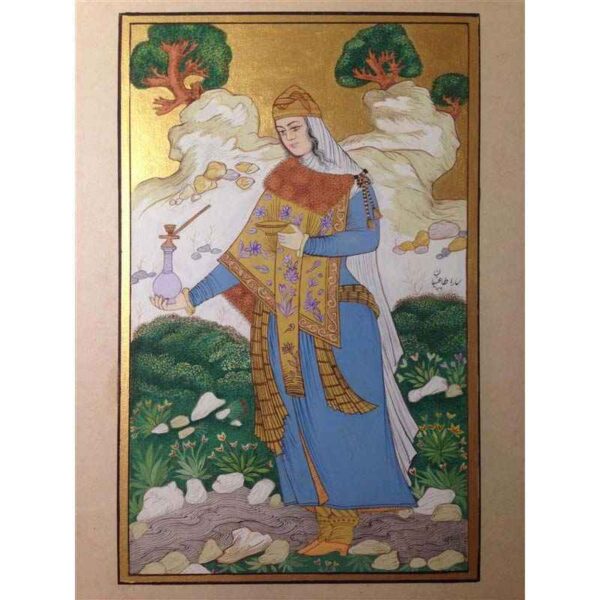 Persian Miniature Hand Painting, Shams-e Tabrizi » ShopiPersia