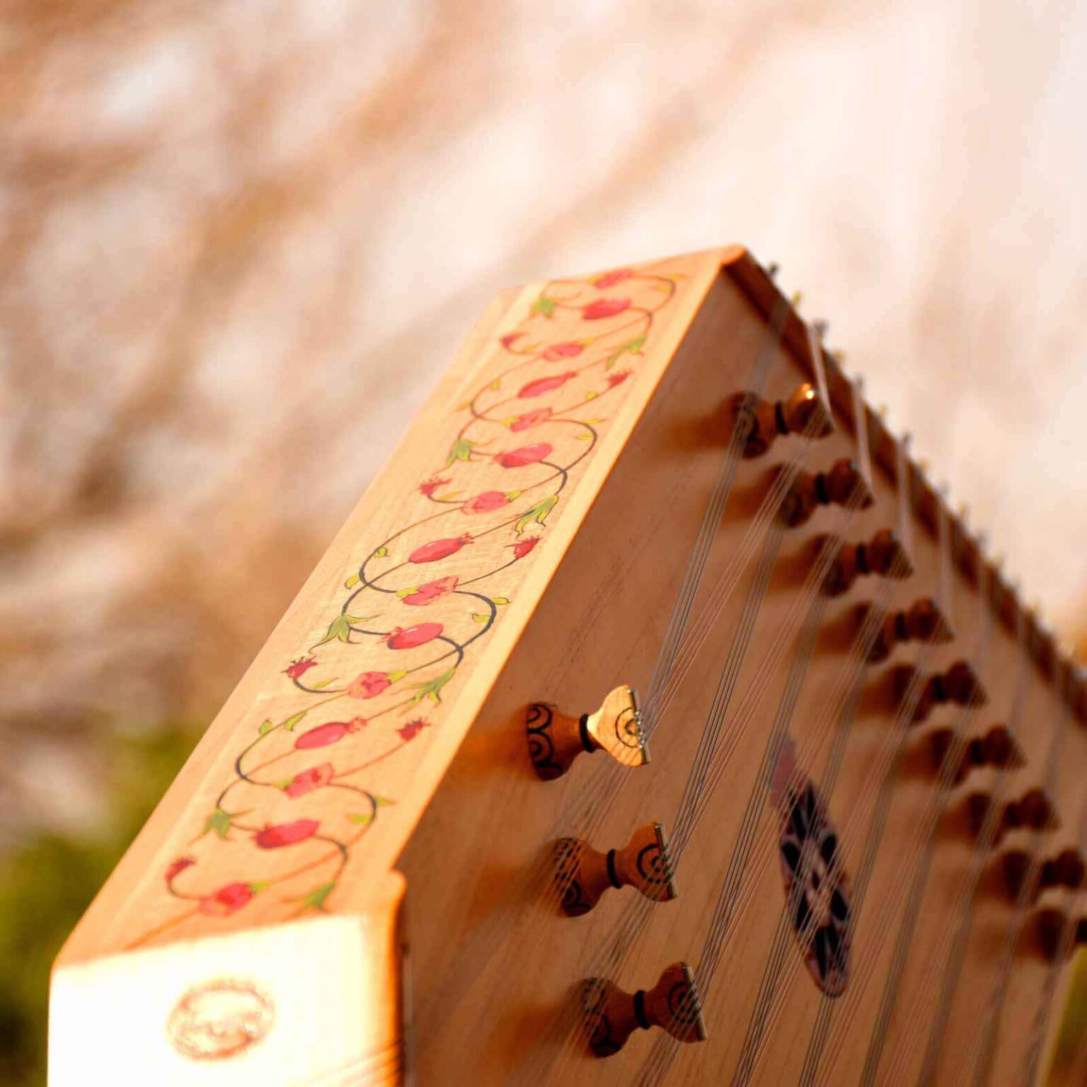 Persian Santur – Handcrafted Hammered Dulcimer by IranSaz, Yalda ...
