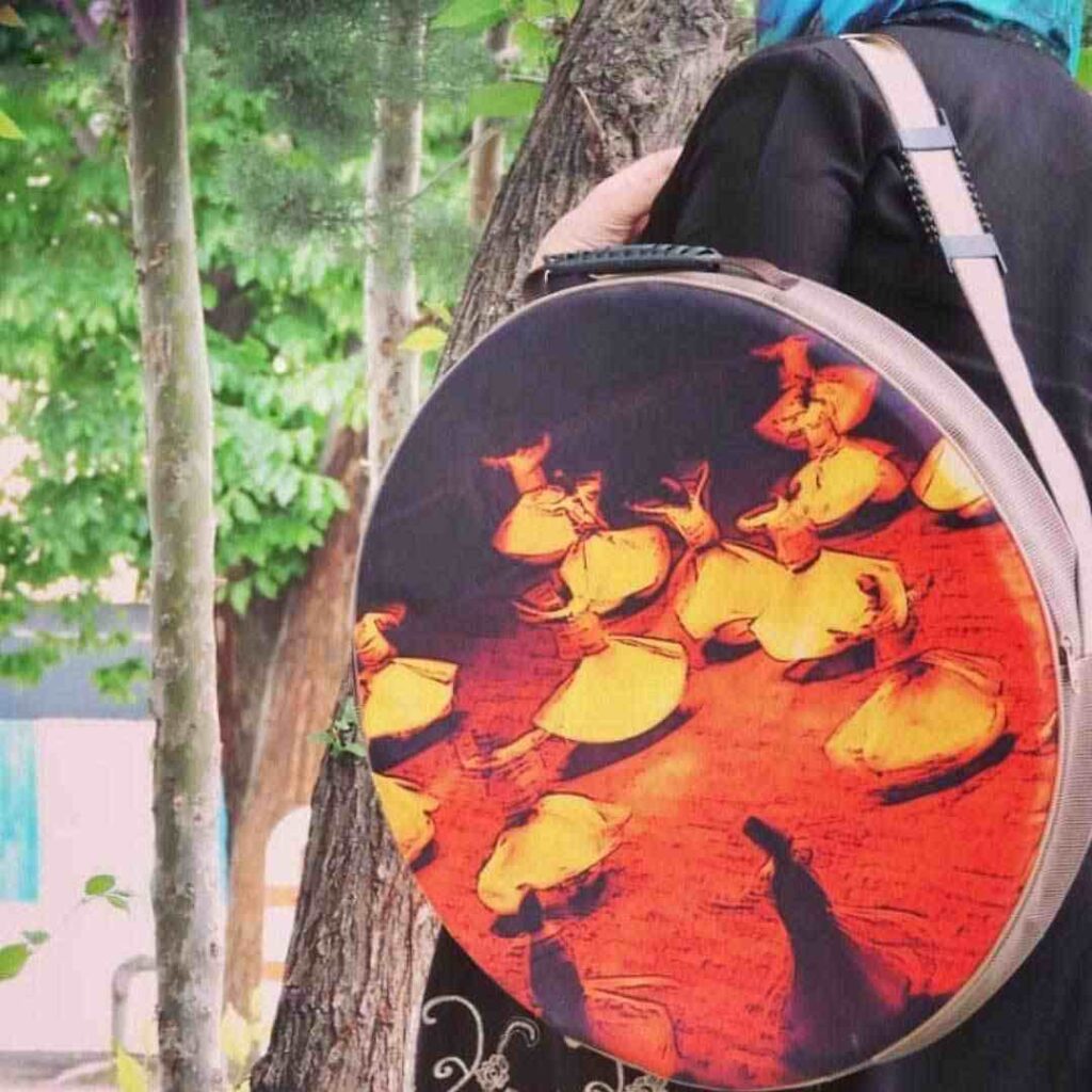 Soft Case for Persian Daf Drum Model Sama Dance - ShopiPersia