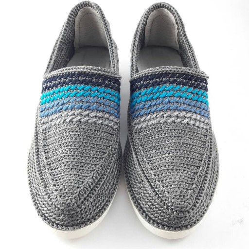 Handmade Zanjan Silk Giveh Klash Shoes - ShopiPersia