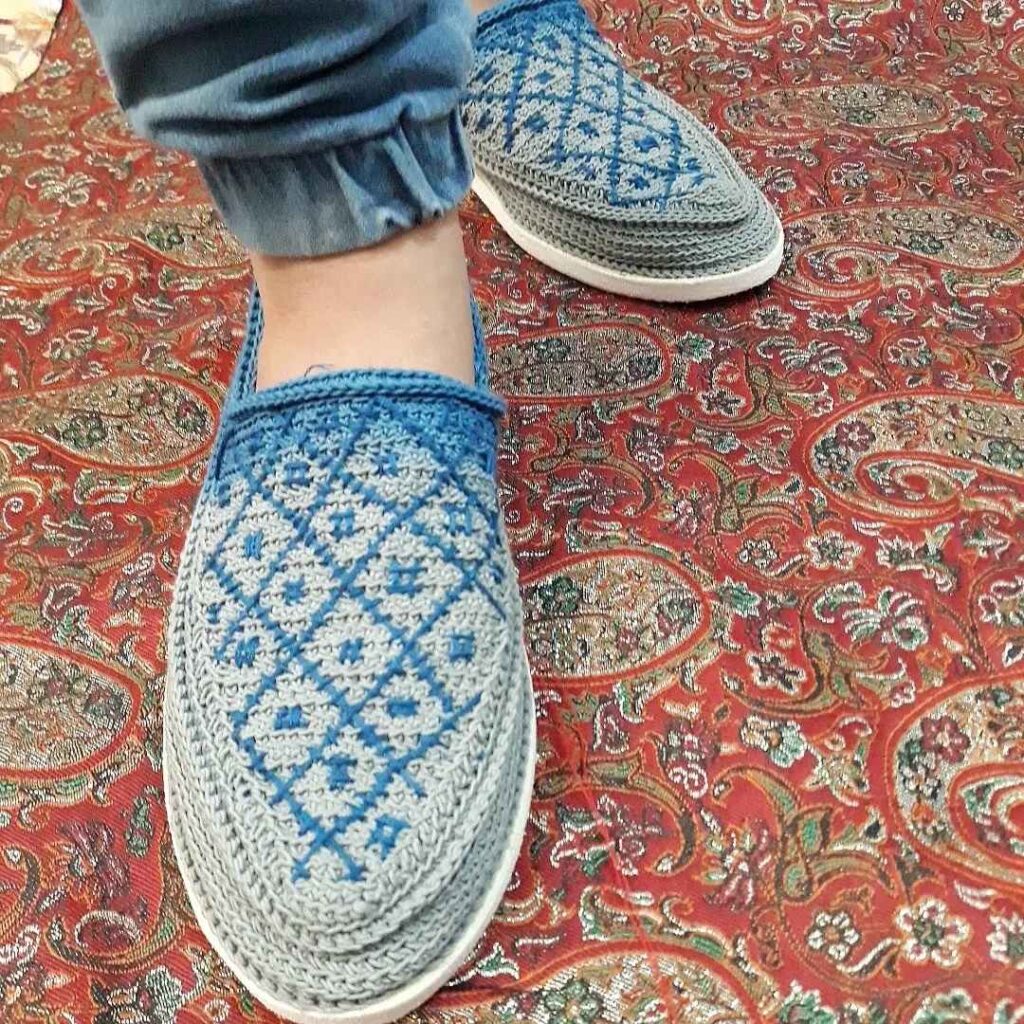 Giveh Shoes Handcrafted Breathable Persian Footwear Coin - ShopiPersia