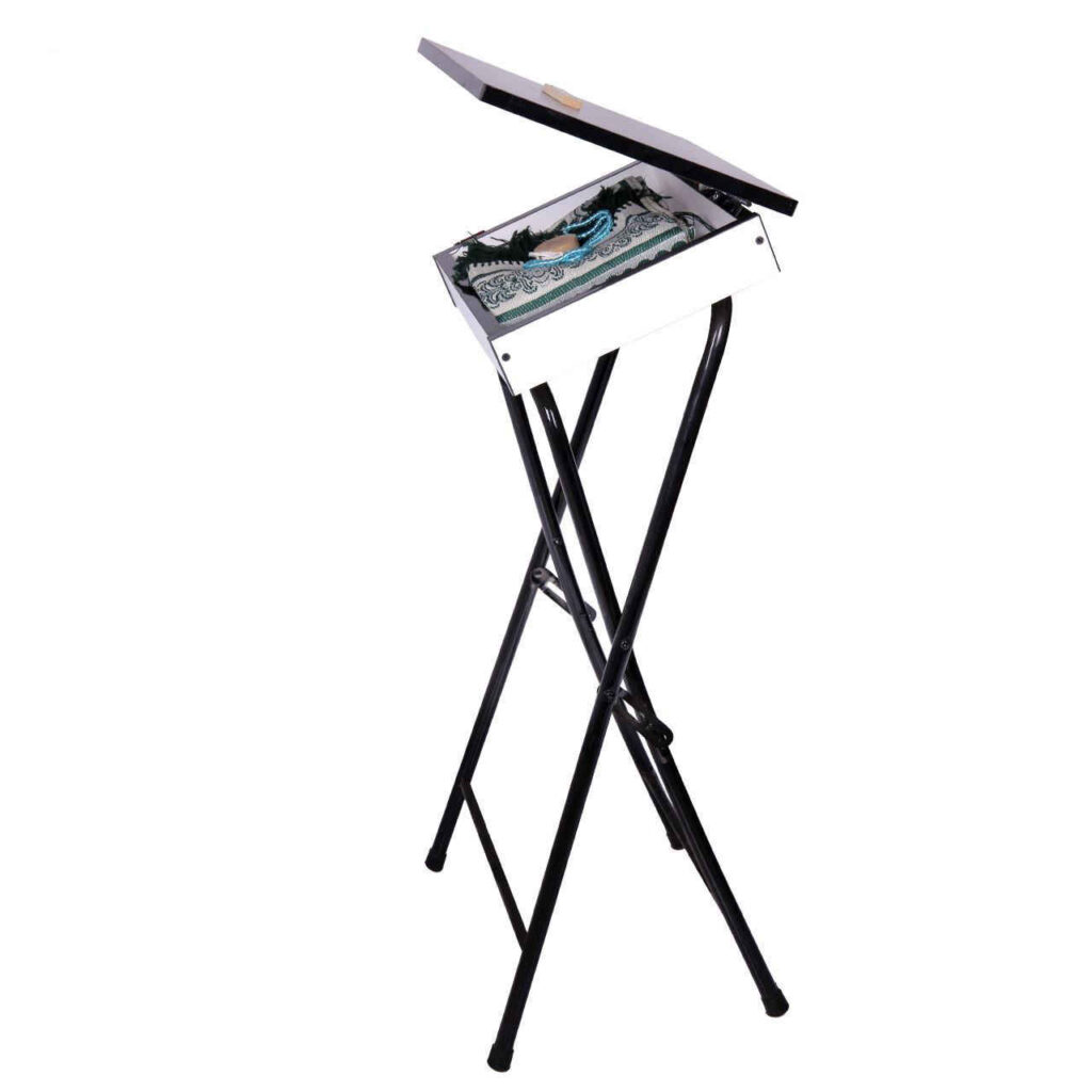 Stackable Prayer Table for Salah and Muslims | Namaz Table White ...