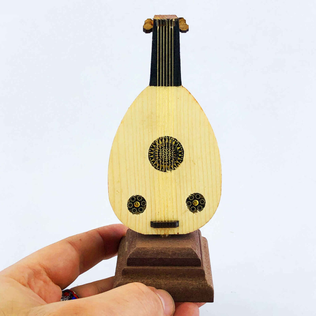 Maquette Model Kit: Persian Oud Instrument Replica - ShopiPersia