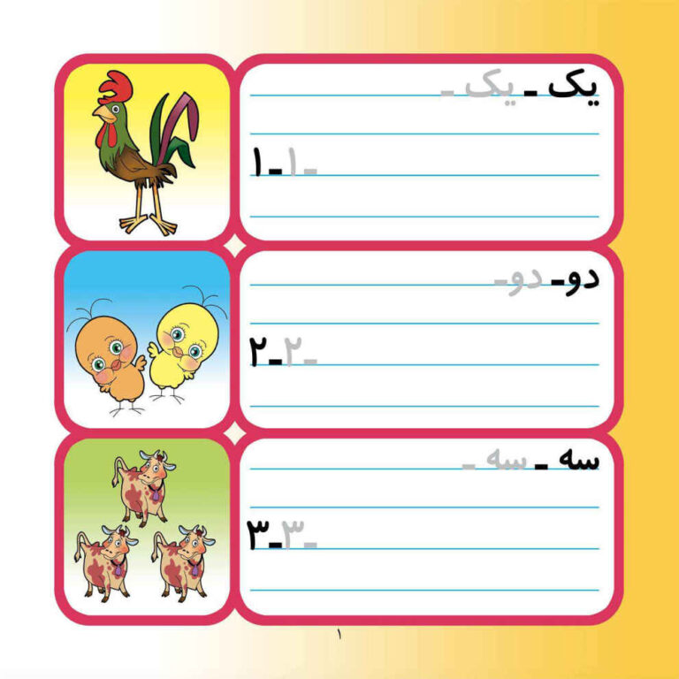 Teaching the Persian Alphabet with Coloring for Kids Ages 3-5 - ShopiPersia