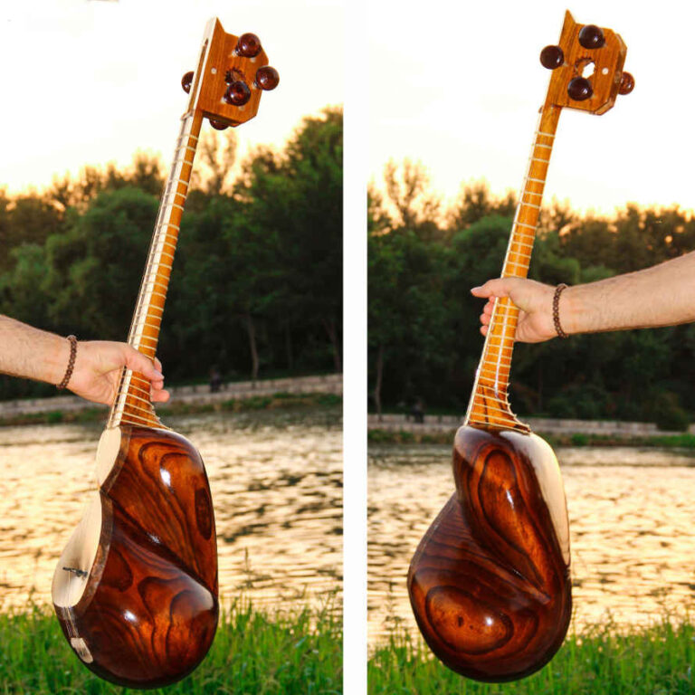 Persian Tar String Instrument – Handcrafted by Iran-Saz, Model 1 Stamp ...