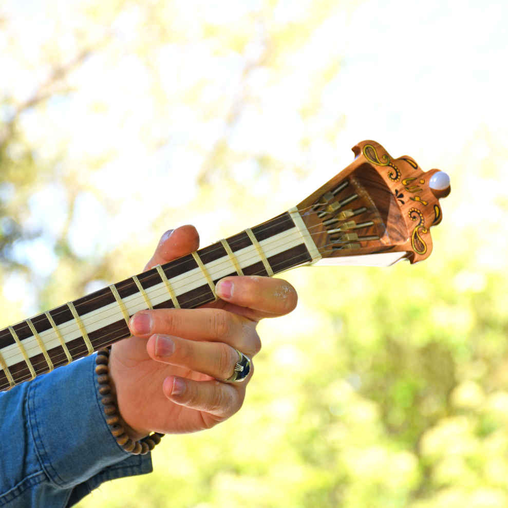 Persian Tar String Instrument – Handcrafted by Iran-Saz, Model Molana ...