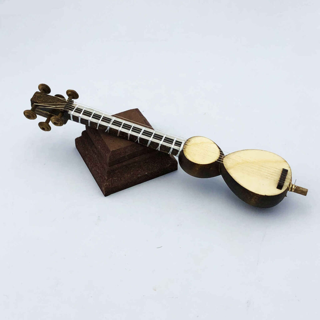 Persian Tar Instrument Maquette Replica - ShopiPersia