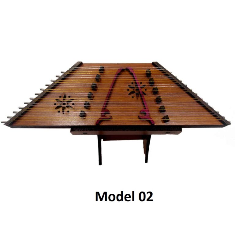 Persian Santoor Instrument Maquette Replica - ShopiPersia