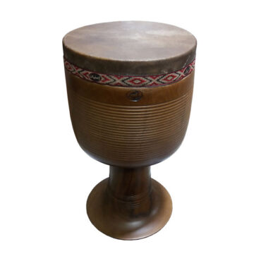 Persian Darbuka Goblet Drum Matte Black - ShopiPersia