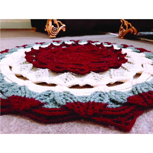 Handwoven Boho Macrame Floor Rug – Classic Design - ShopiPersia