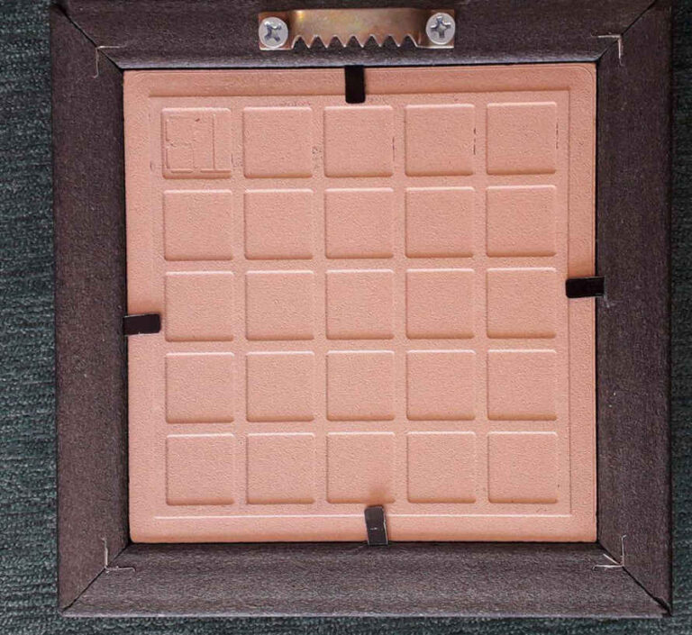 Decorative Persian Framed Ceramic Tile - Flower - ShopiPersia