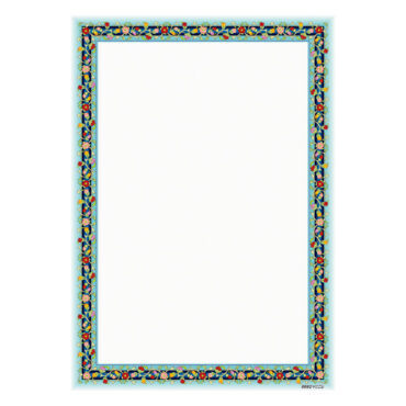 Tazhib A4 Paper Model Abr & Bad (10x) - ShopiPersia