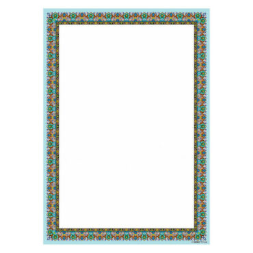 Tazhib A4 Paper Model Azhdari (100x) - ShopiPersia