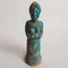 Elam Women Blue Pottery Figurine - ShopiPersia