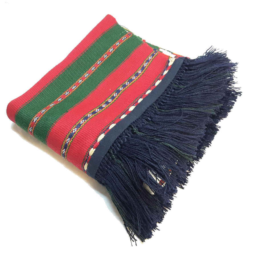 Authentic Persian Jajim Flat-Woven Striped Rug Barbod - ShopiPersia