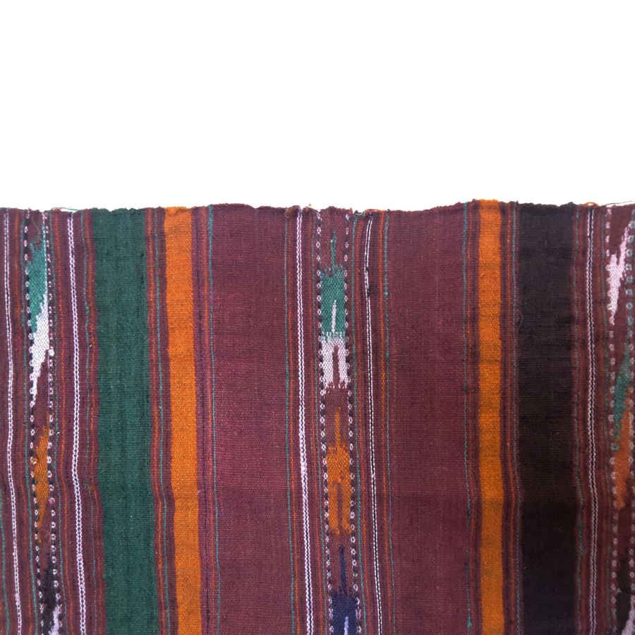 Authentic Persian Jajim Rug - Vira Striped Wool Flat-Woven - ShopiPersia
