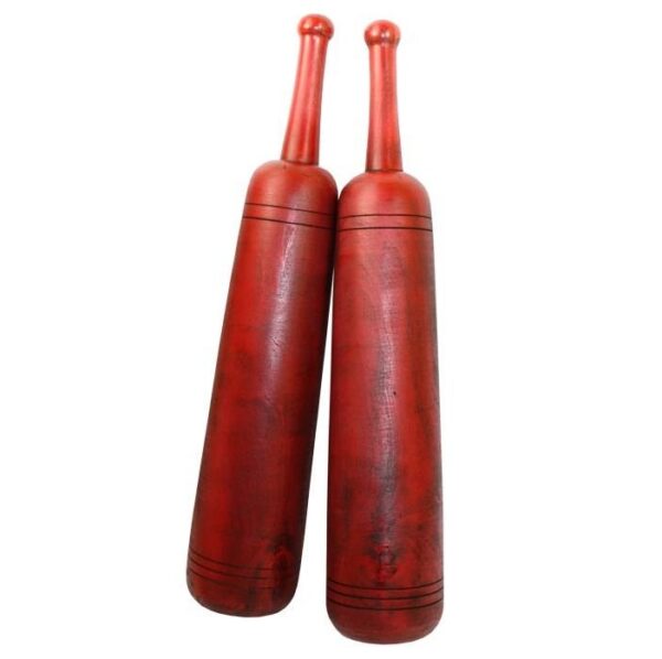 Persian Wooden Meel Clubs 3.4 Kg Each - ShopiPersia