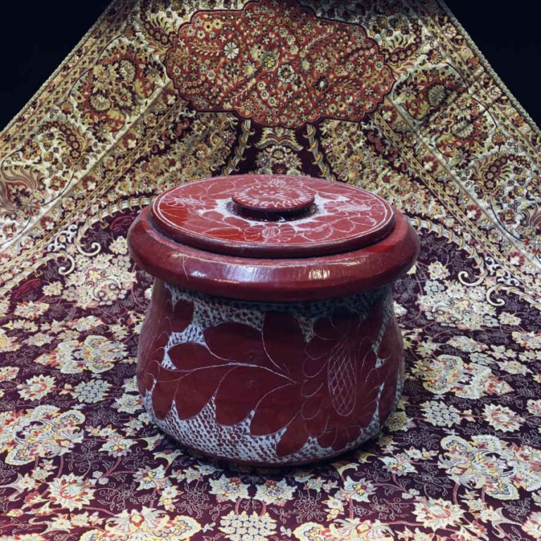 Persian Dizi Cooking Pot for Abgoosht with lid Stone Baboone - ShopiPersia