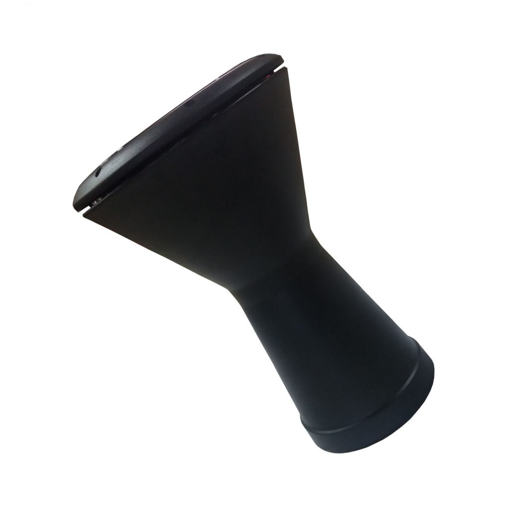 Persian Darbuka Goblet Drum Matte Black - ShopiPersia
