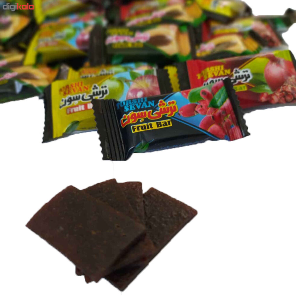 Layered and Bite-sized Lavashak Fruit Leather Candies - 5000 grams ...