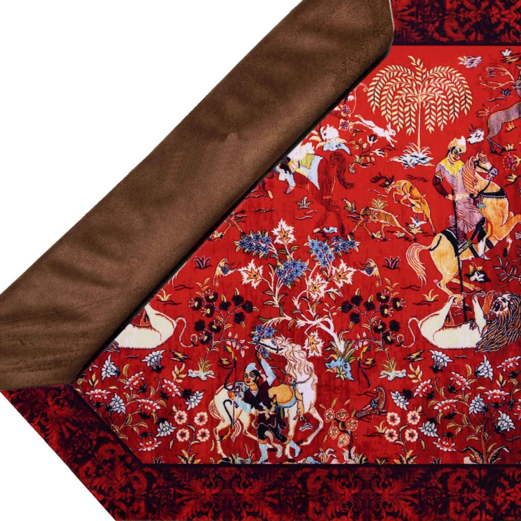 Persian Velvet Table Runner Model Shekarghah - ShopiPersia