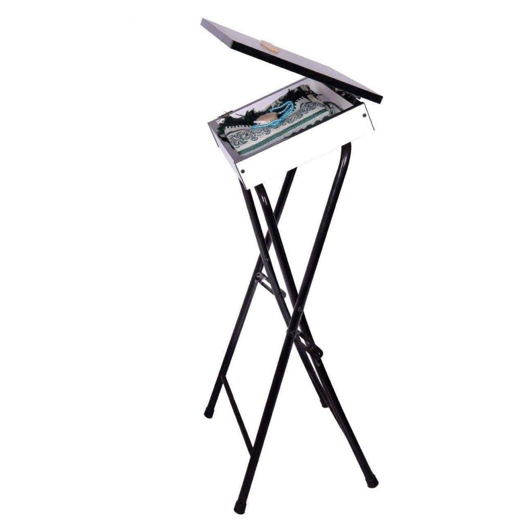 Foldable Prayer Table for Salah and Muslims | Namaz Table - ShopiPersia